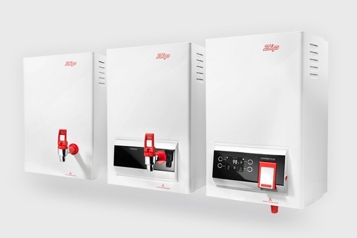 It's Hydroboil. Refreshed. Zip's On-Wall Instant Water Boiler